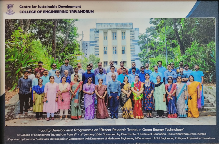 List of Programmes - College of Engineering Trivandrum