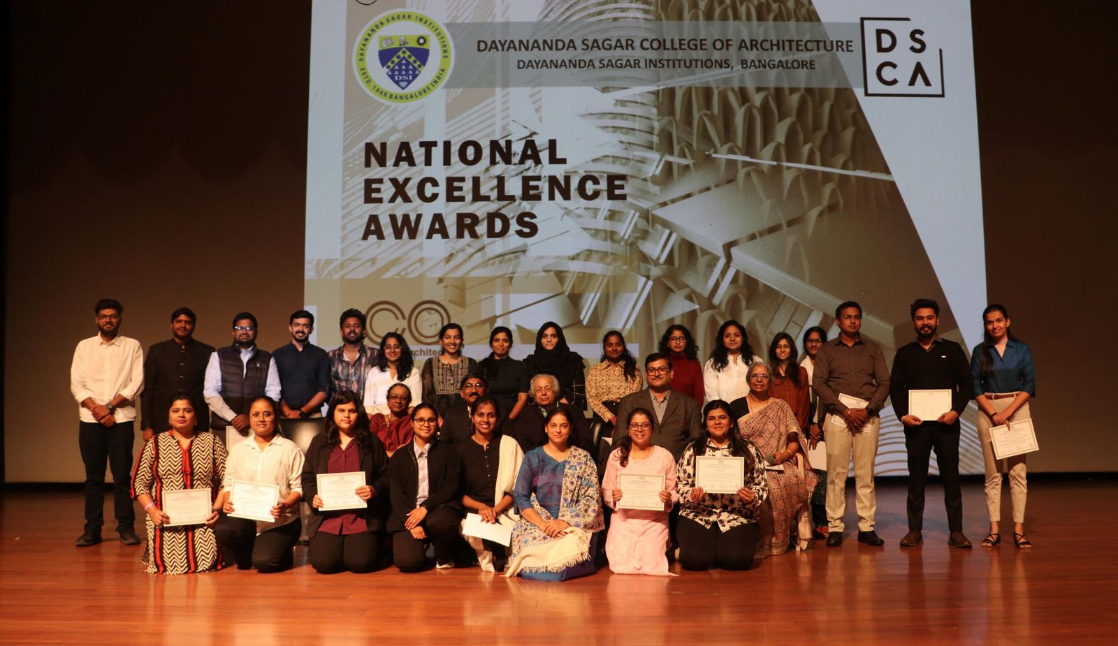 CET students bagged top positions at the Council of Architecture ...